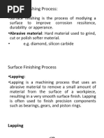 Buffing Process in Manufacturing | PDF | Abrasive | Chemistry
