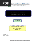 Grade 8 Tech Mini Pat | PDF | Mining