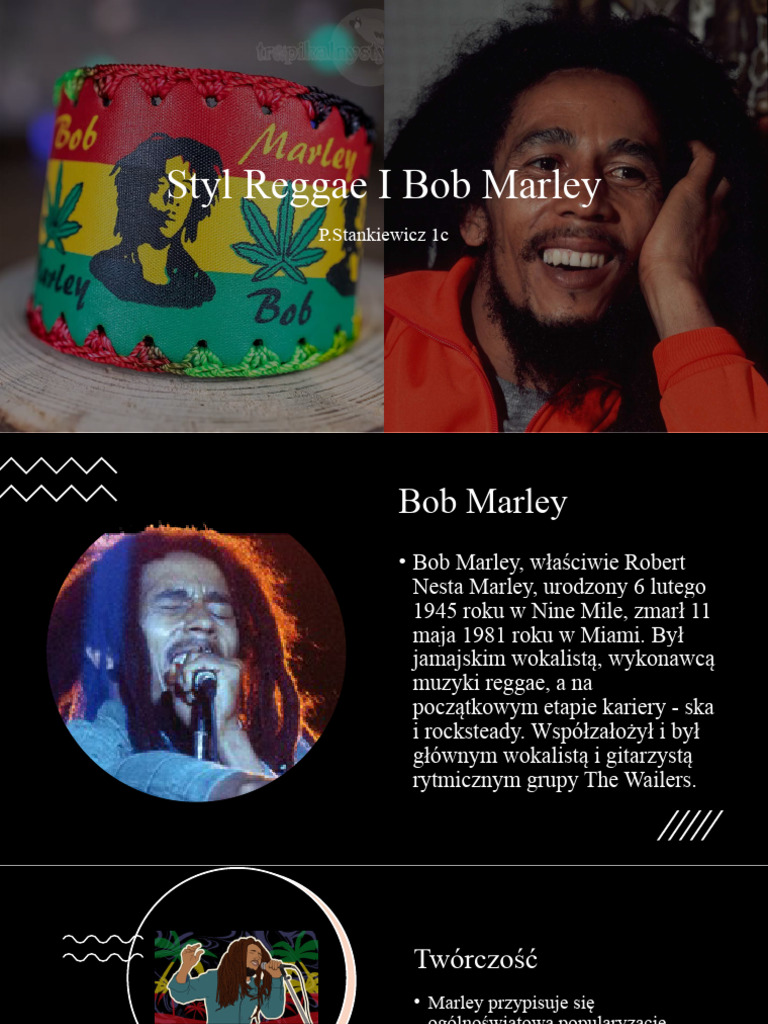 Styl Reggae I Bob Marley | PDF