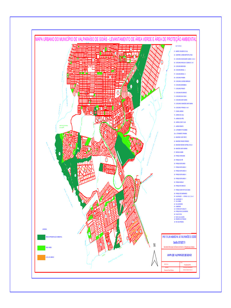 Mapa de Area Verde | PDF