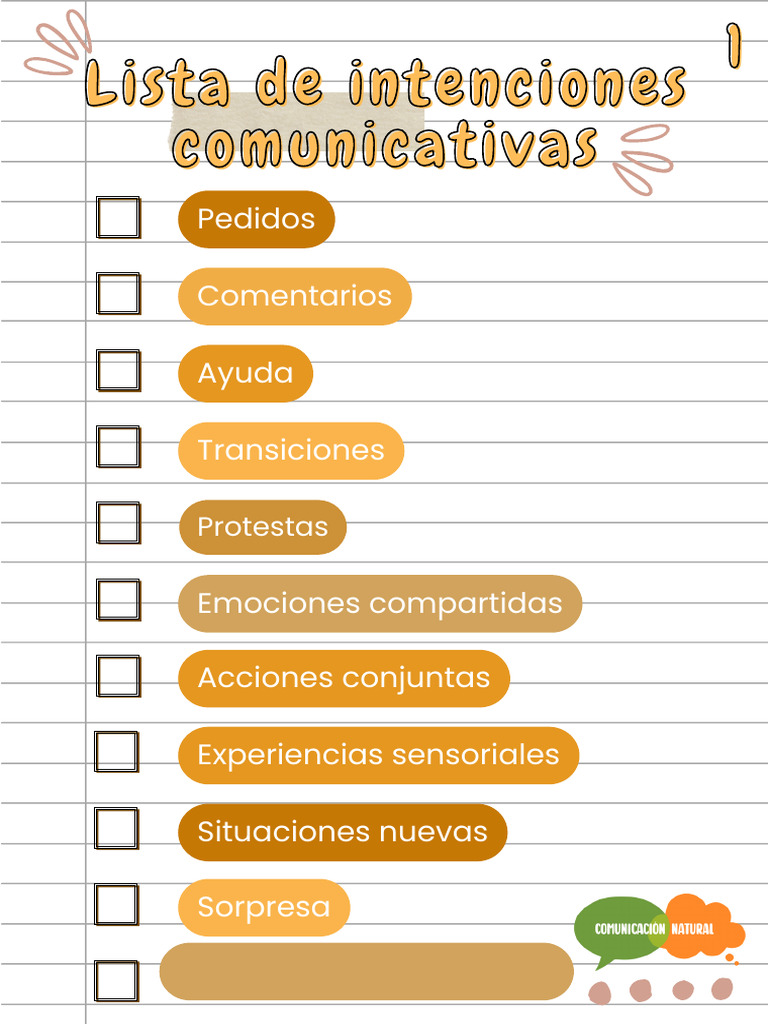 Intenciones Comunicativas y Ejemplos | PDF | Artes del Lenguaje y ...