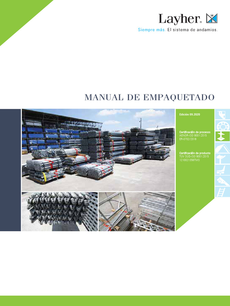 Manual De Empaquetado Pdf Equipo Sector Secundario De La Economía