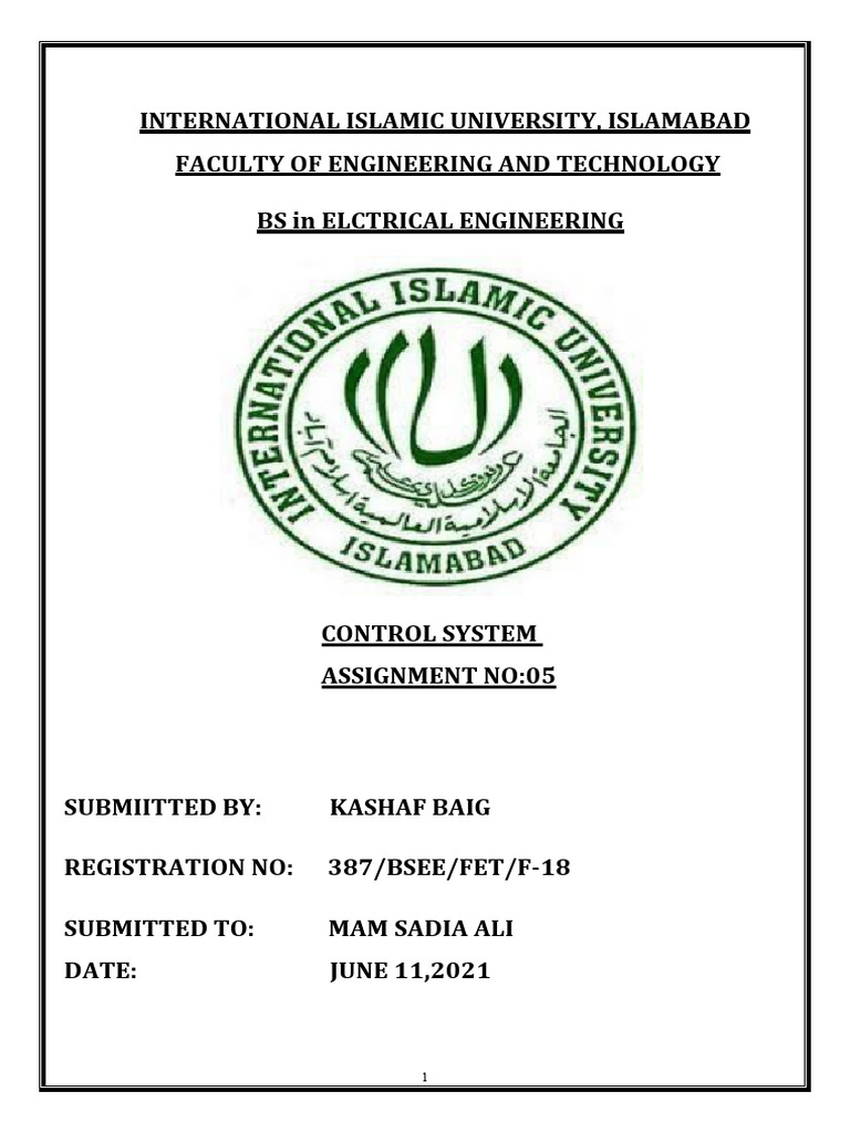 MATLAB Control System Analysis | PDF | Applied Mathematics | Electrical Engineering