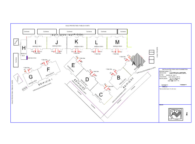 Edificio 3 Modulo A Gabinete 1 Planimetria Pdf Gas Natural
