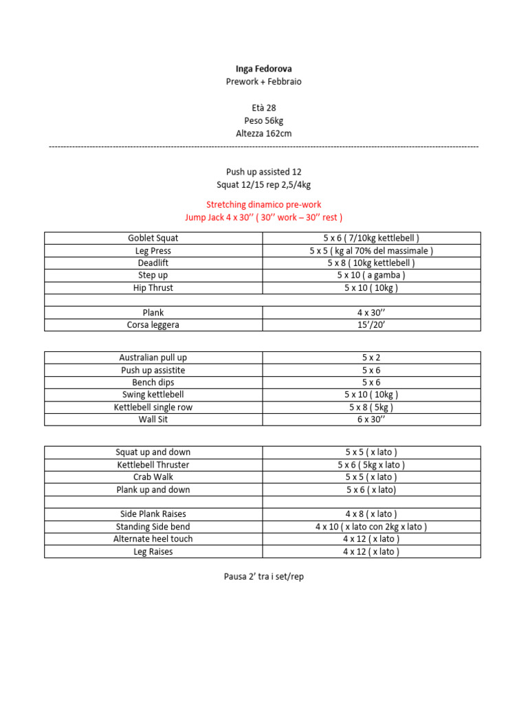 Inga Fedorova - 02 | PDF | Kettlebell | Physical Exercise