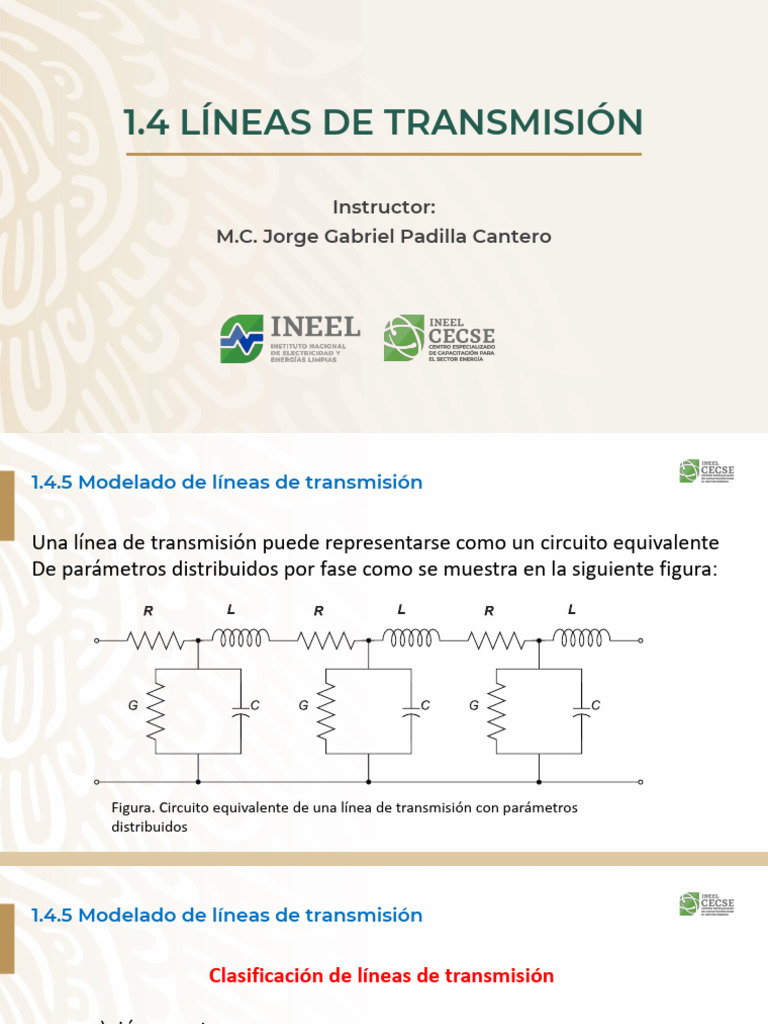 Modulo 1 Tema 4 Líneas de Transmisión Parte 2 SN | PDF | Línea de transmisión | Ecuaciones