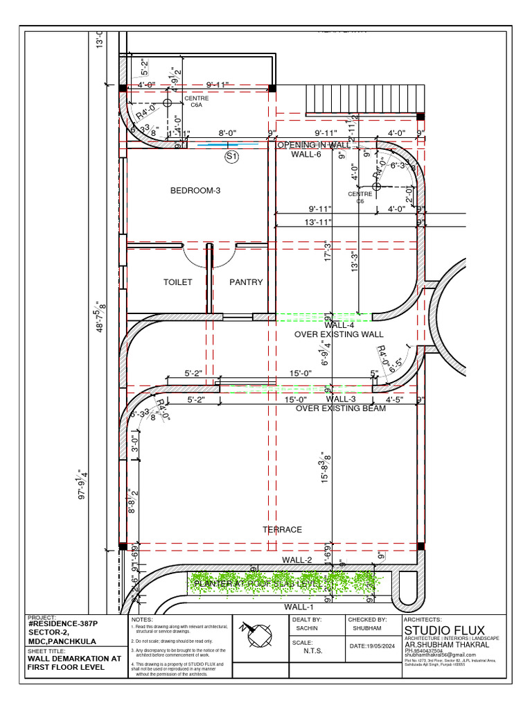 First Floor Revised Demarkation Plan | PDF | City Of Brisbane | Tourist Attractions