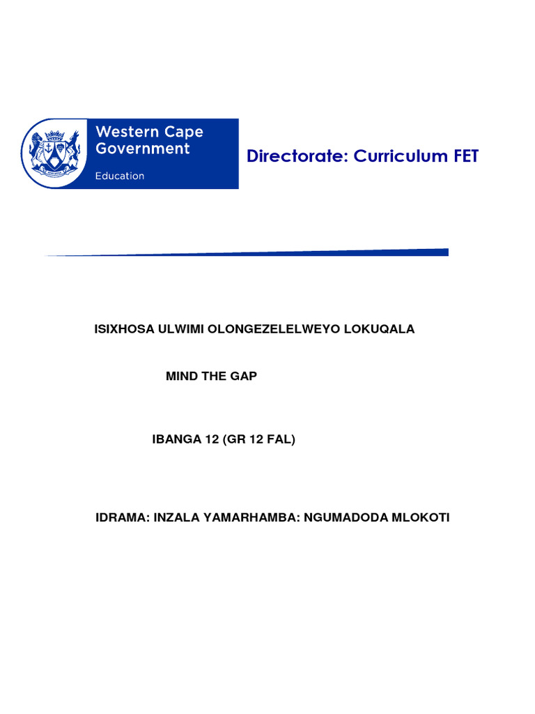 IsiXhosa FAL Revision Pack Grade 12 Term 3 - 2020 | PDF | Language Arts ...