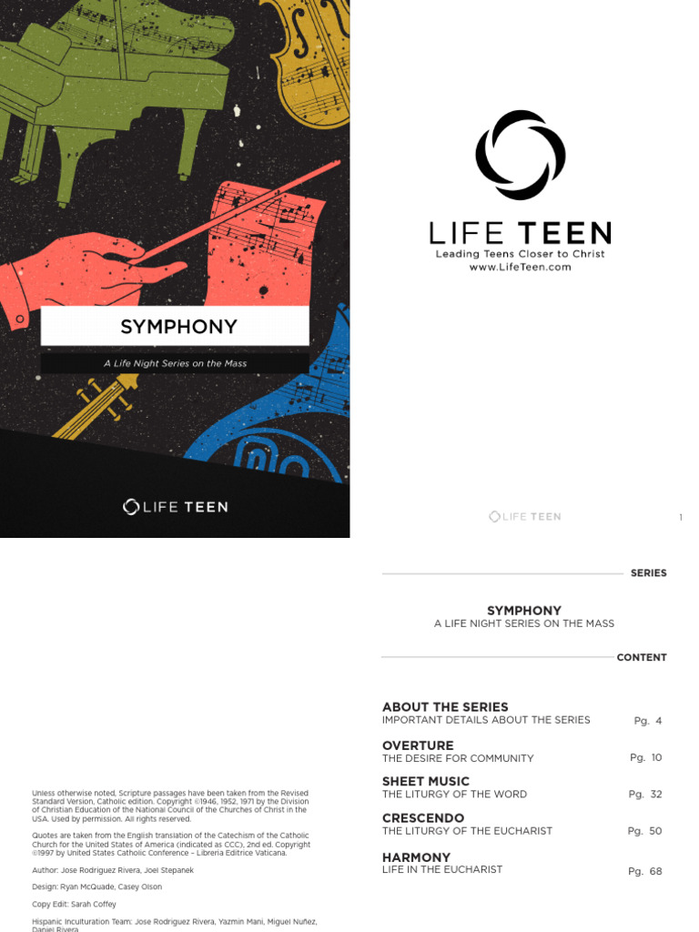 Life Night Series - Symphony | PDF | The Exodus | Mass (Liturgy)
