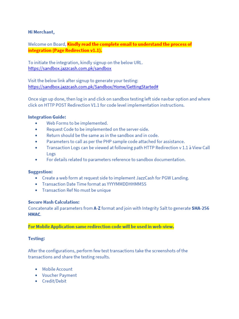 1 Custom Payment Page Redirection Template v1.1 | PDF | World Wide Web ...