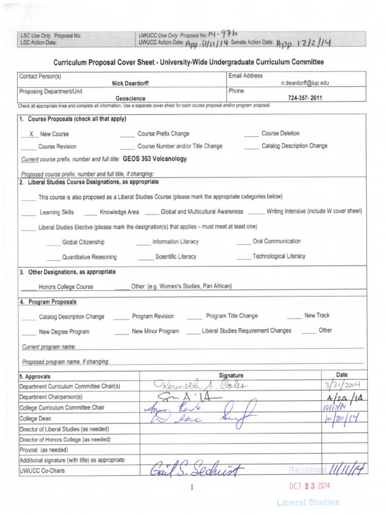 14 97h Geos 363 Volcanology New Course | PDF