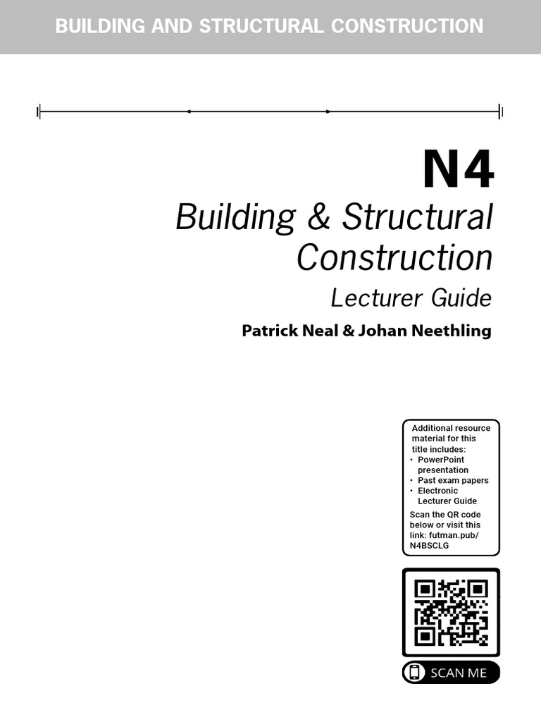 N4 Building and Structural Construction Lecturer Guide | Download Free ...