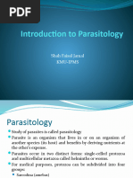 Clinical Parasitology I - Lecture Notes 2 - Classification of Parasites ...