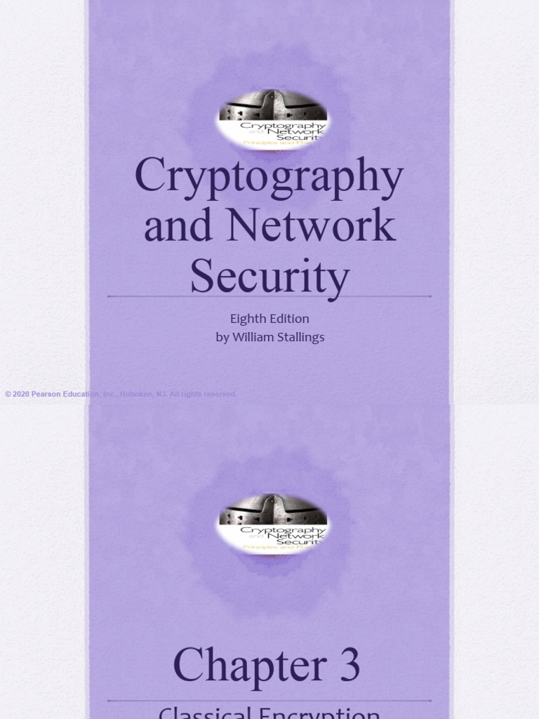 Ch03 Crypto8e | PDF | Cryptography | Cryptanalysis