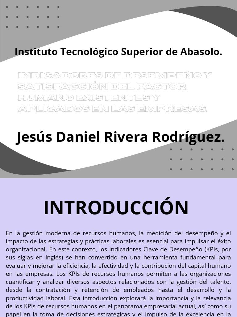 Cuadro JDRR | PDF | Indicador de rendimiento | Gestión de recursos humanos