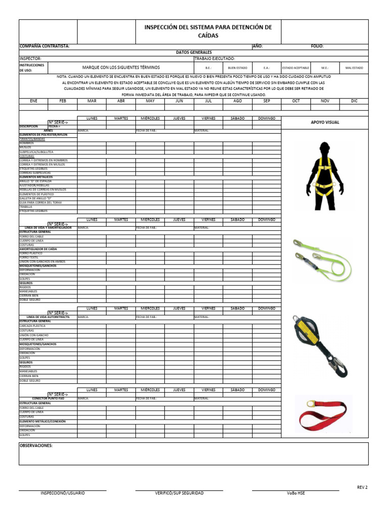 FORMATO CHECK LIST MAQUINARIA Y EQUIPO v2 | PDF