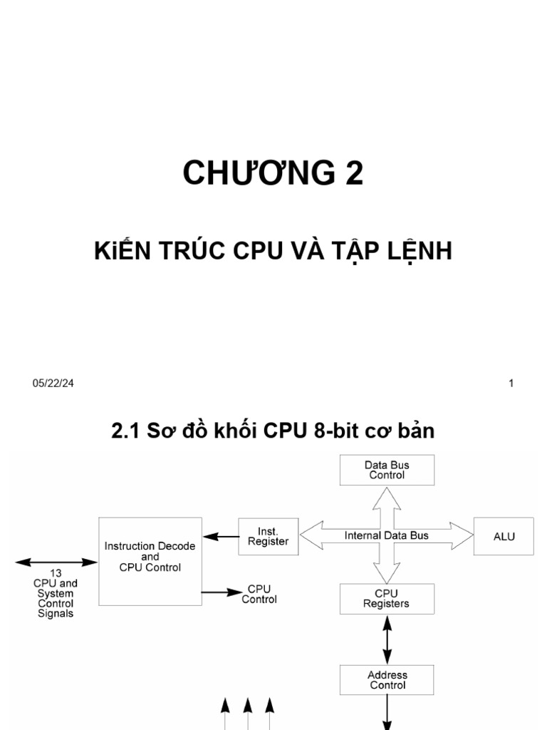 Chapter2 CPU and Instructions | PDF