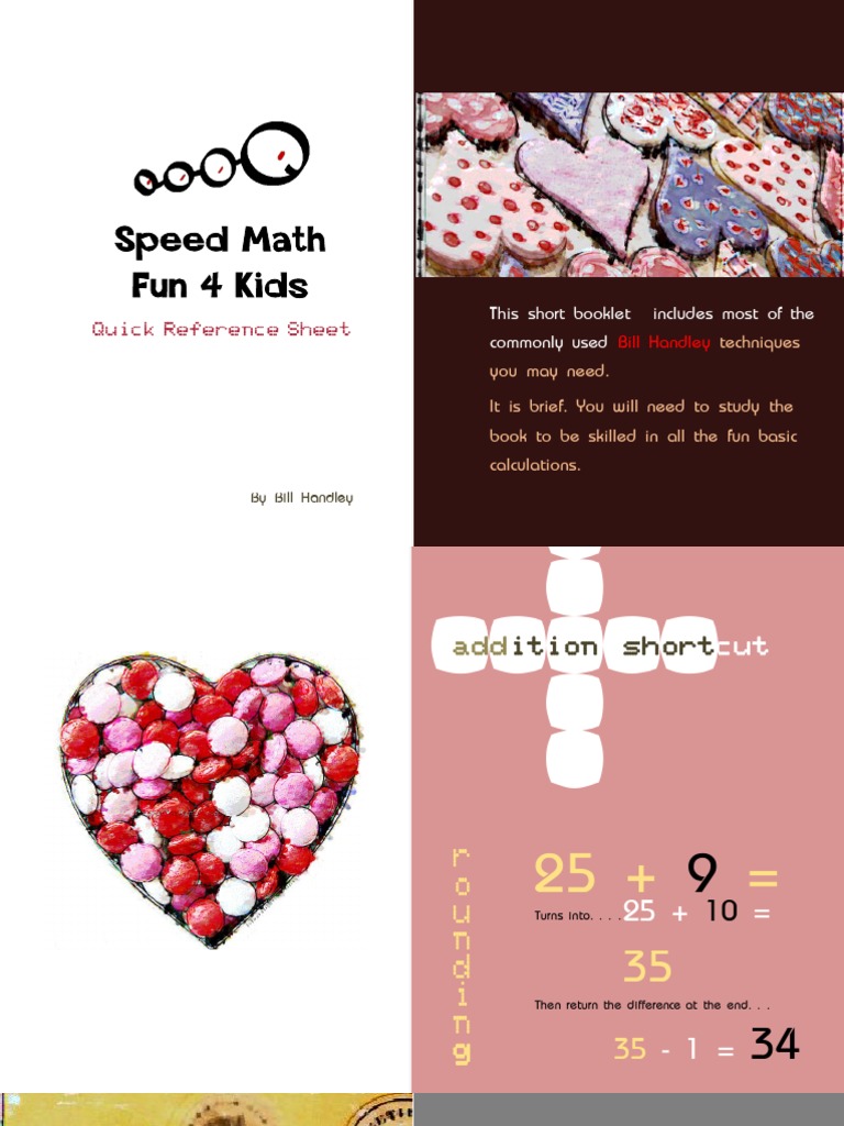 Speed Math Techniques for Kids | PDF | Teaching Methods & Materials