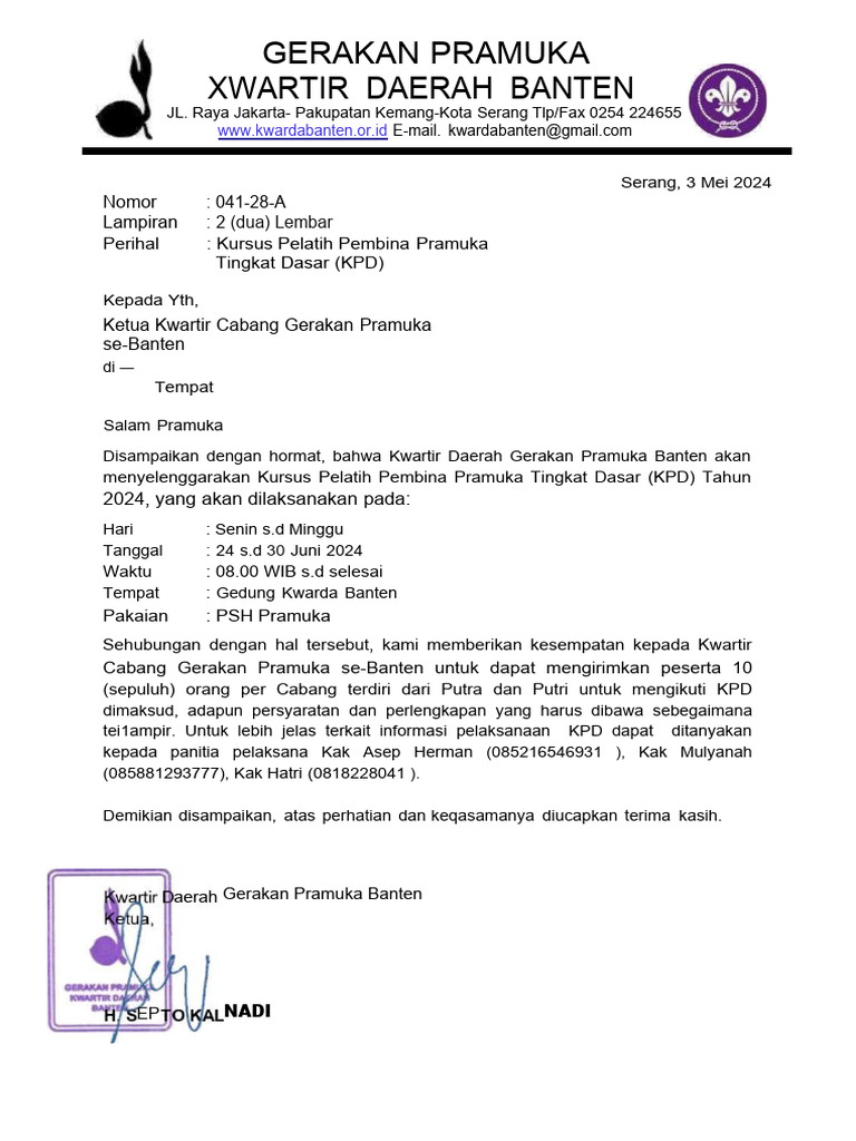 Surat Edarah KPD | PDF