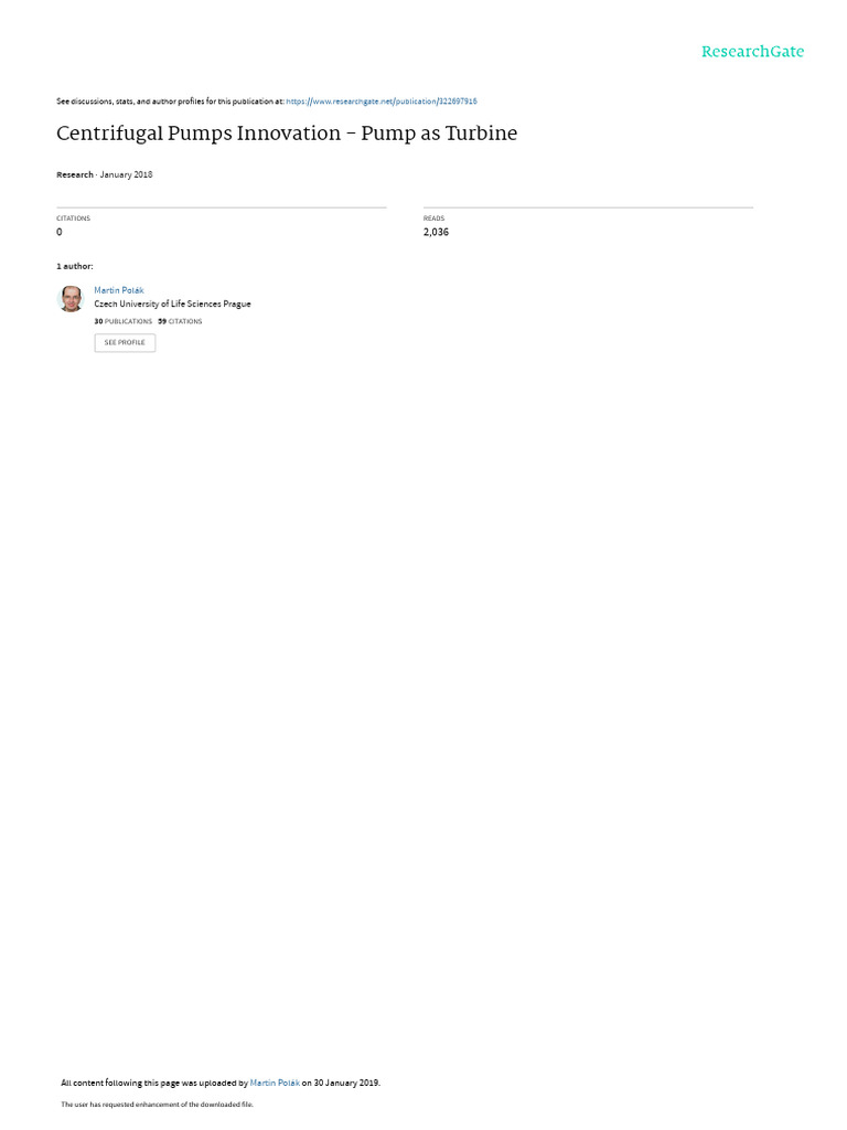 Pumpinnovation | PDF | Pump | Innovation