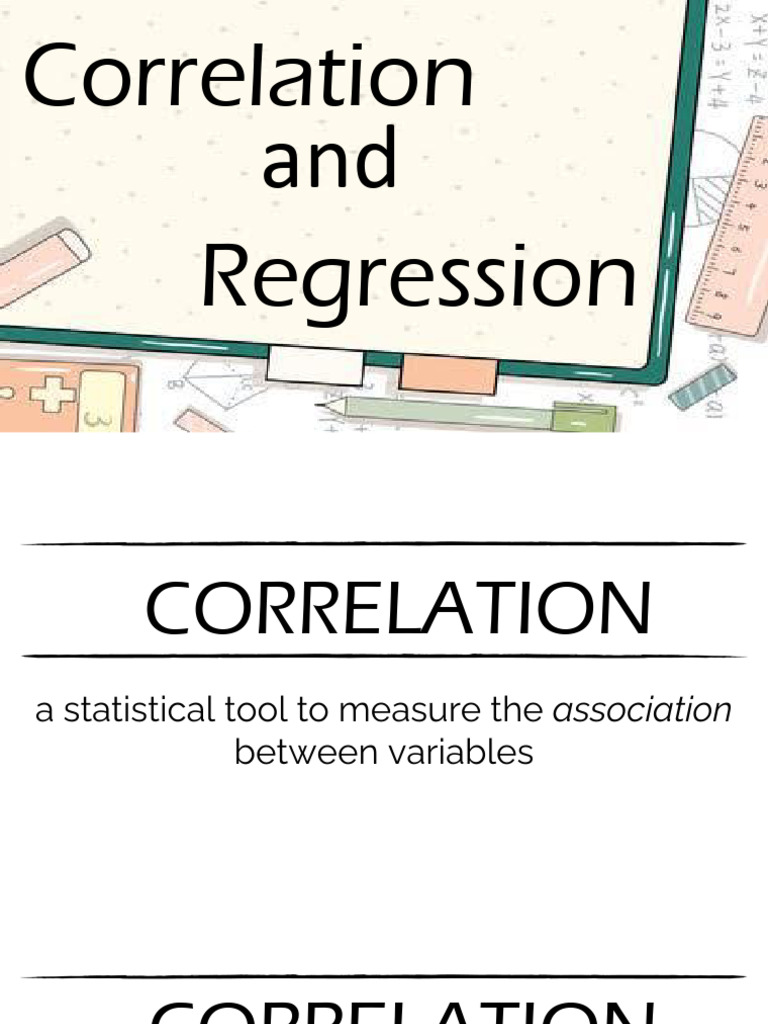 Chapter 4 Correlation PART 1 | PDF | Spearman's Rank Correlation ...