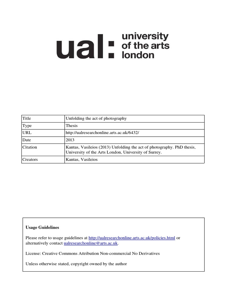 Act of Photography | PDF | Epistemology | Methodology