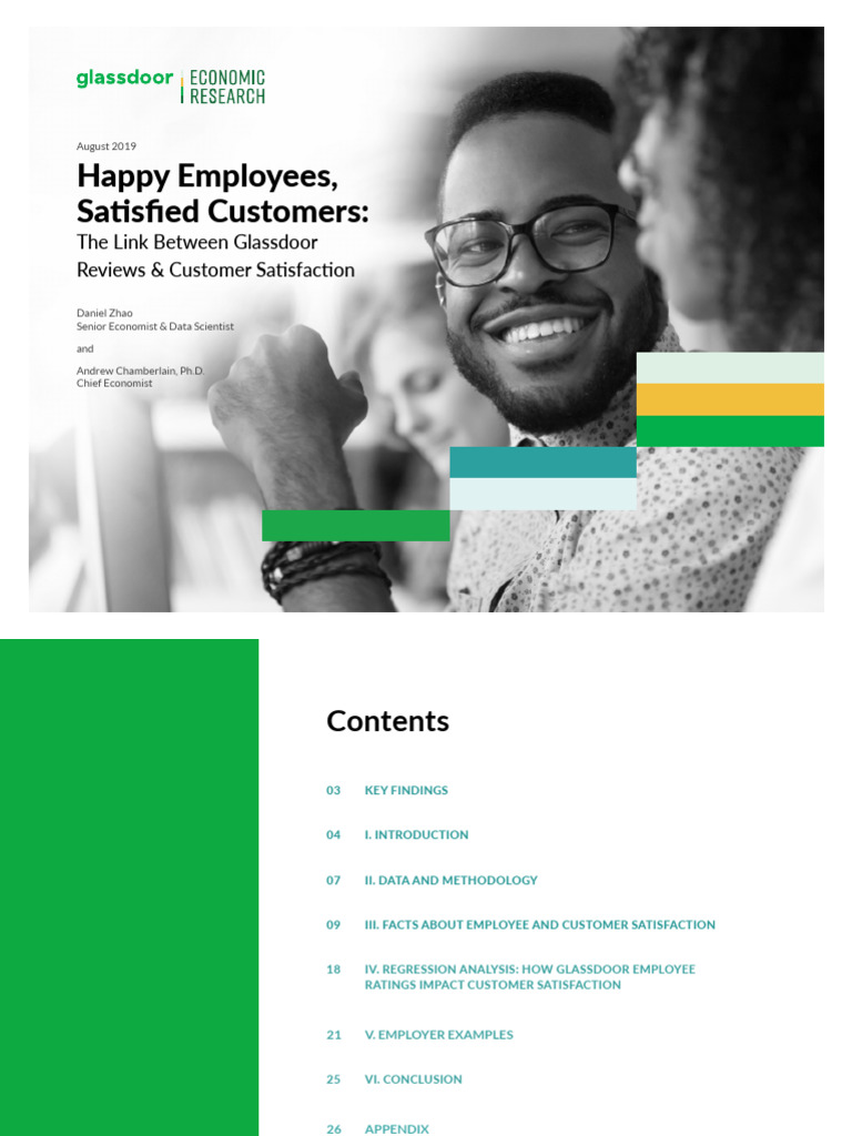 Employee Satisfaction Boosts Customer Satisfaction | PDF | Customer ...