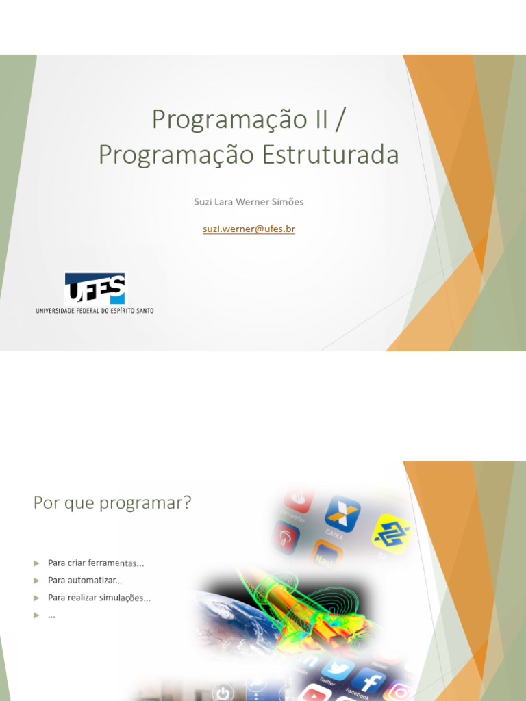 Introdução à Programação Estruturada | PDF | Algoritmos | Linguagem de ...