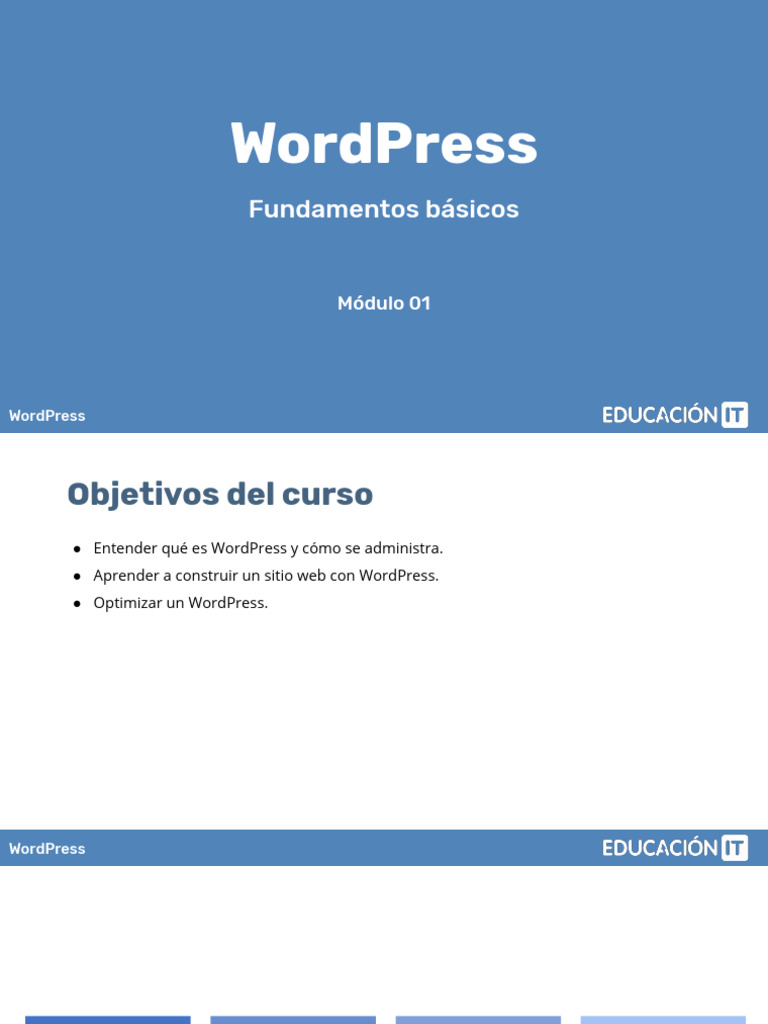 Manual Alumno - Clase 1 | PDF | Word Press | Protocolo de transferencia de archivos