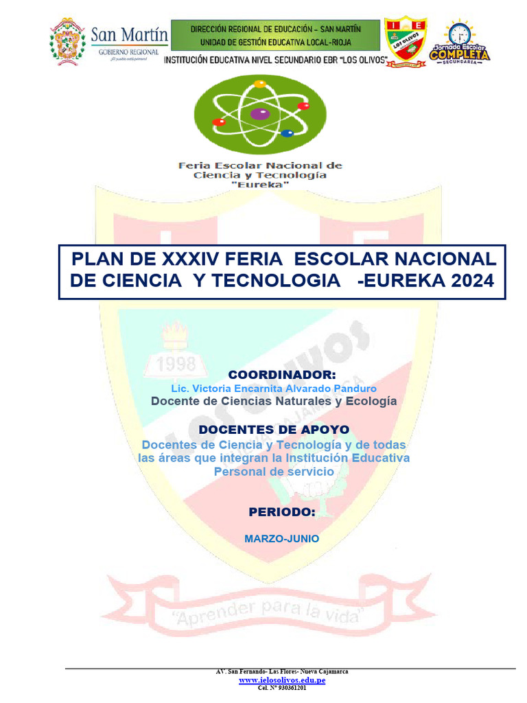 Plan Fencyt 2024 | PDF | Enseñando | Plan de estudios