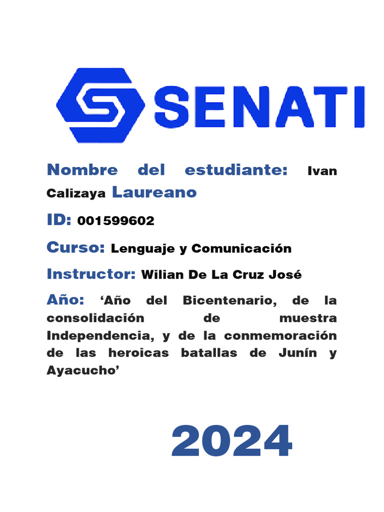 Camunicacion Senati | PDF