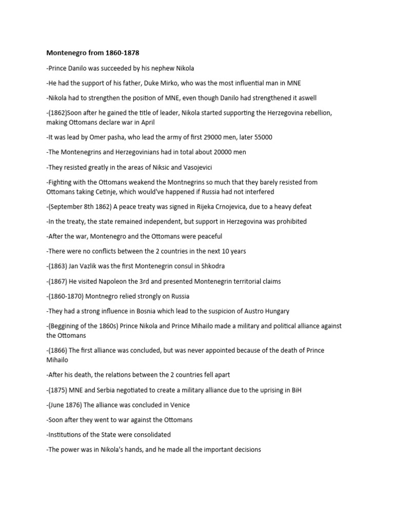 Istorija 4 Trom | PDF | Montenegro