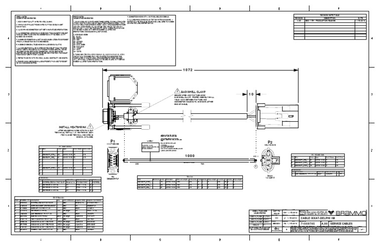 A.00 Cable Ixxat-Delphi 1M | PDF | Electrical Connector | Polyvinyl ...
