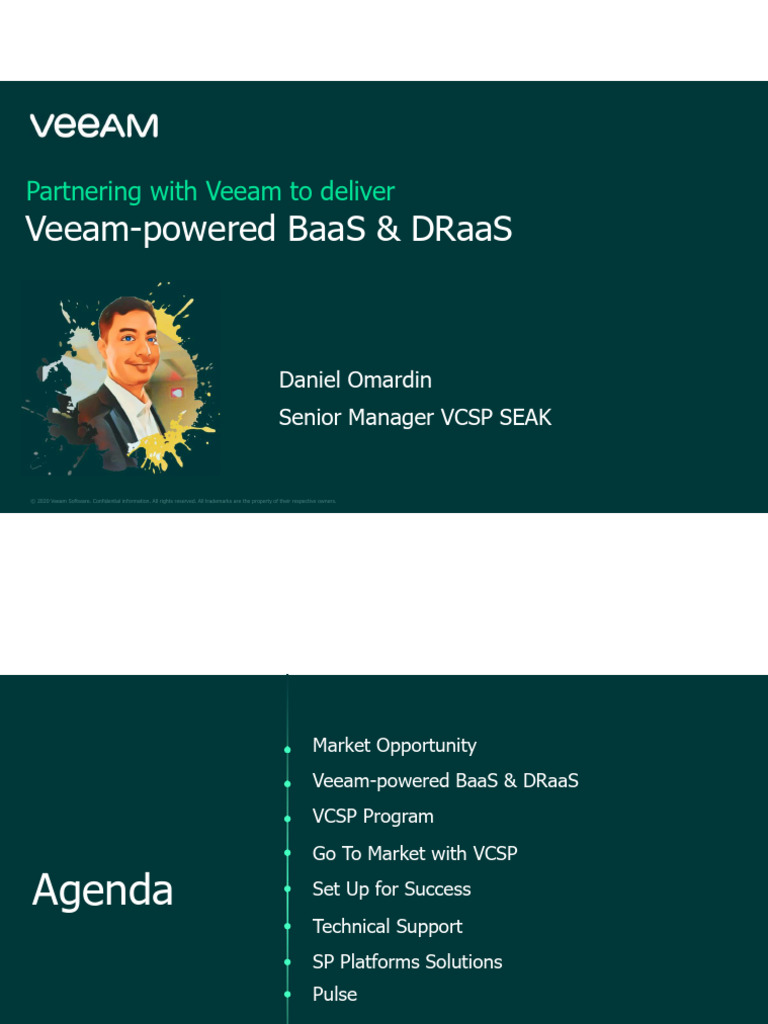 Veeam VCSP Enablement 2023 vFEB Partner | PDF | Cloud Computing | Software As A Service