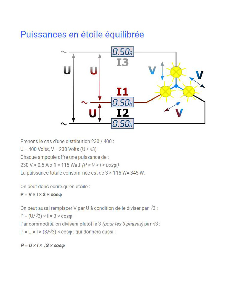 Calcul de Puissances | PDF
