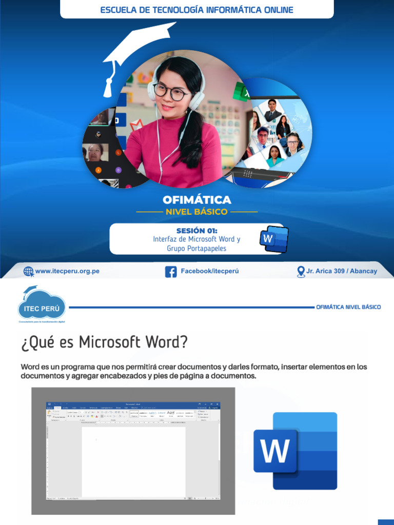 CLASE 01 - OFIMÀTICA BÀSICA | PDF | Microsoft Office | Informática