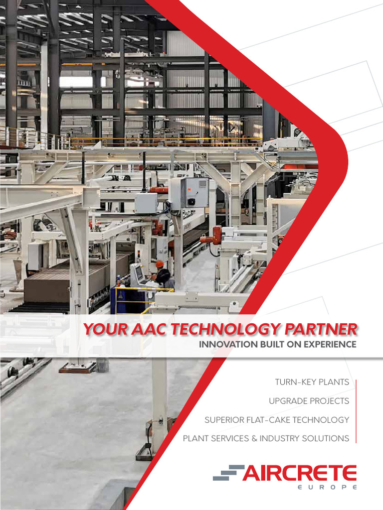 Aircrete Europe Your AAC Technology Partner | PDF | Materials ...