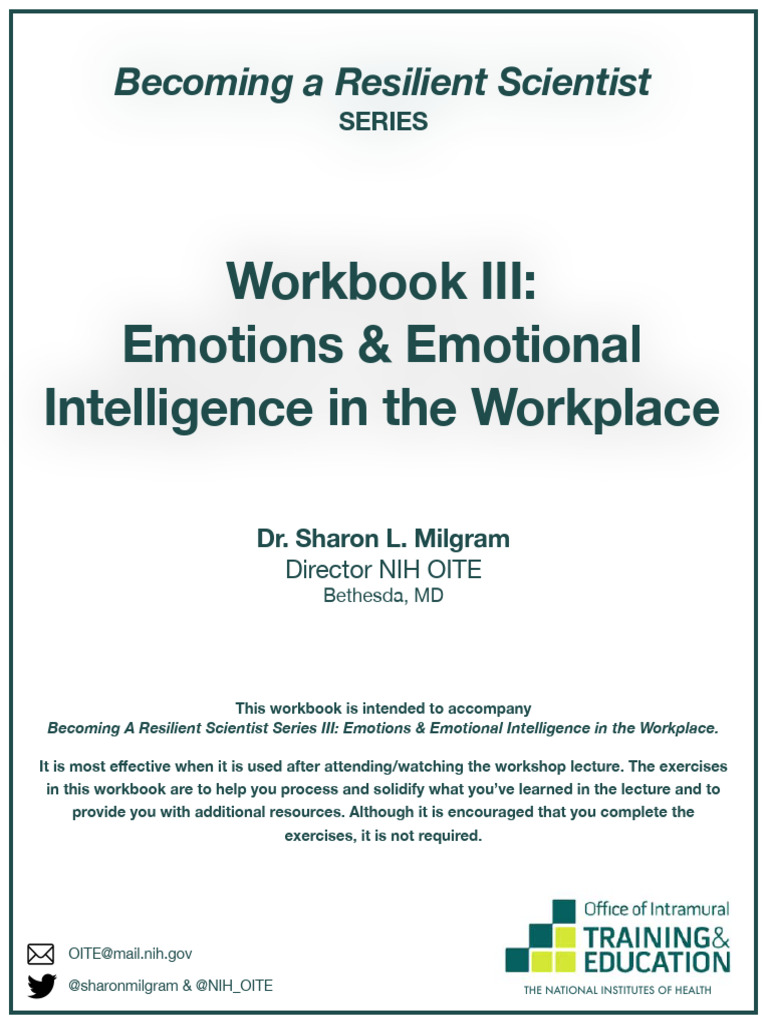RTP Unit3 Workbook14 | PDF | Emotional Intelligence | Attitude (Psychology)