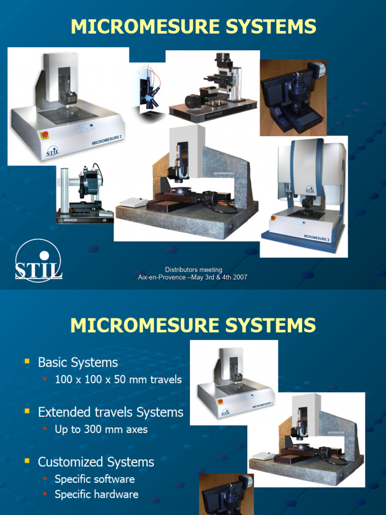MICROMESURE - Product Overviewand Applications | PDF | Software | Camera