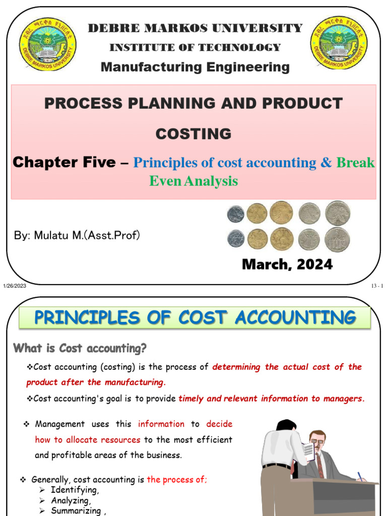 PPC CH-5 (2024) | PDF | Business Economics | Management Accounting