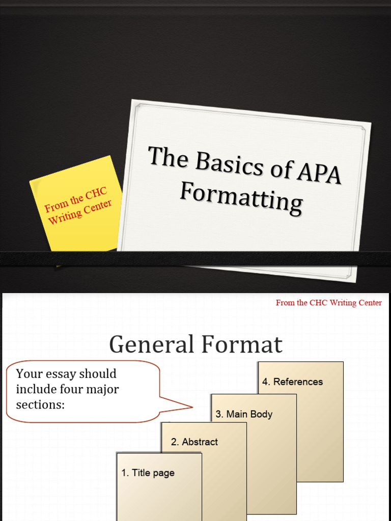 Apa Formatting | PDF | Citation | Digital Object Identifier
