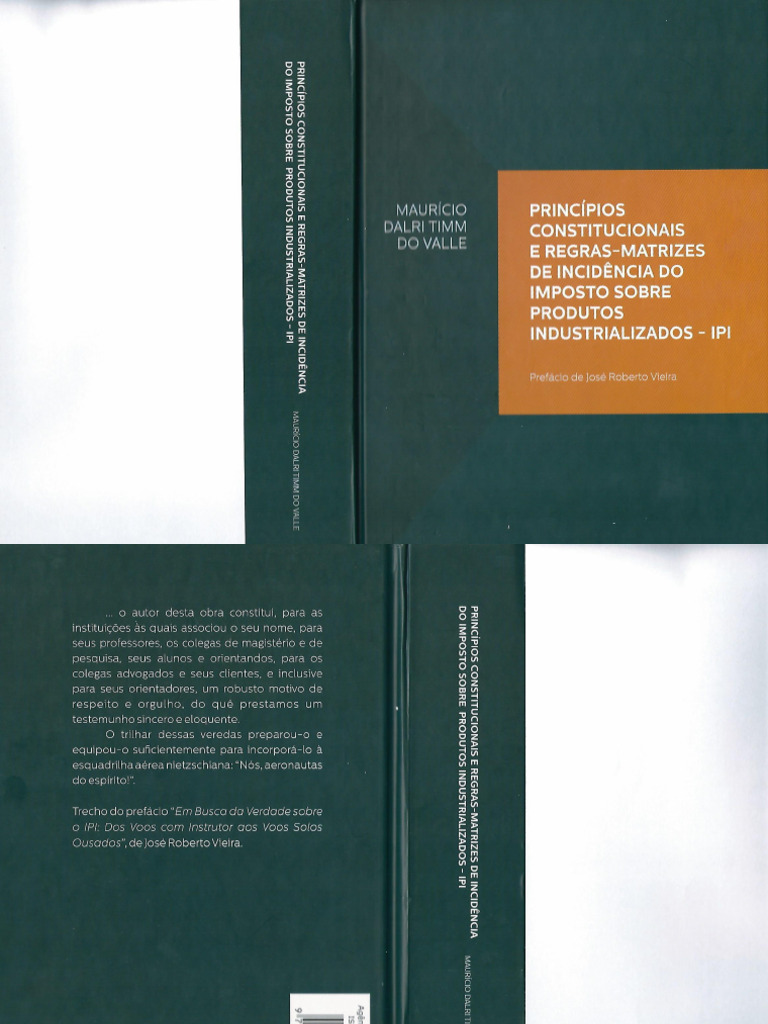 Principios Constitucionais IPI | PDF