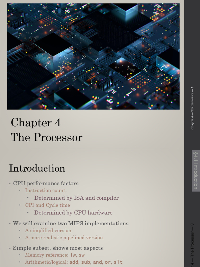 comp206_lecture7 | PDF | Central Processing Unit | Input/Output