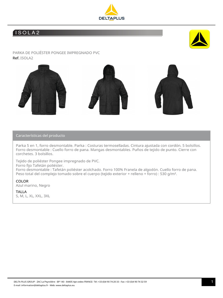 Casaca Isola 2 | PDF | Ropa