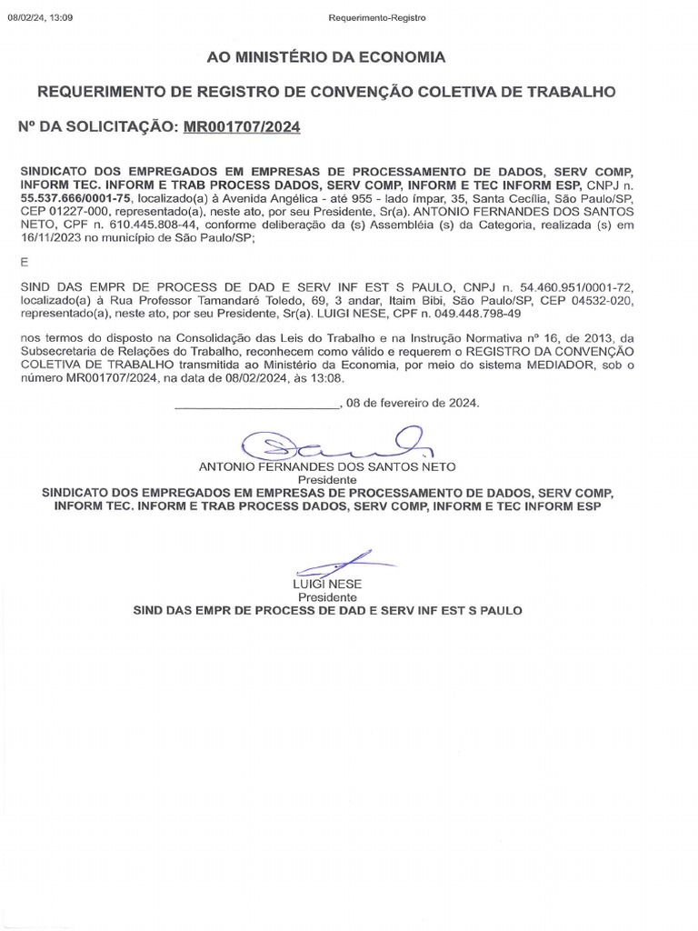 CCT Sindpd 2024 - 2025 | PDF