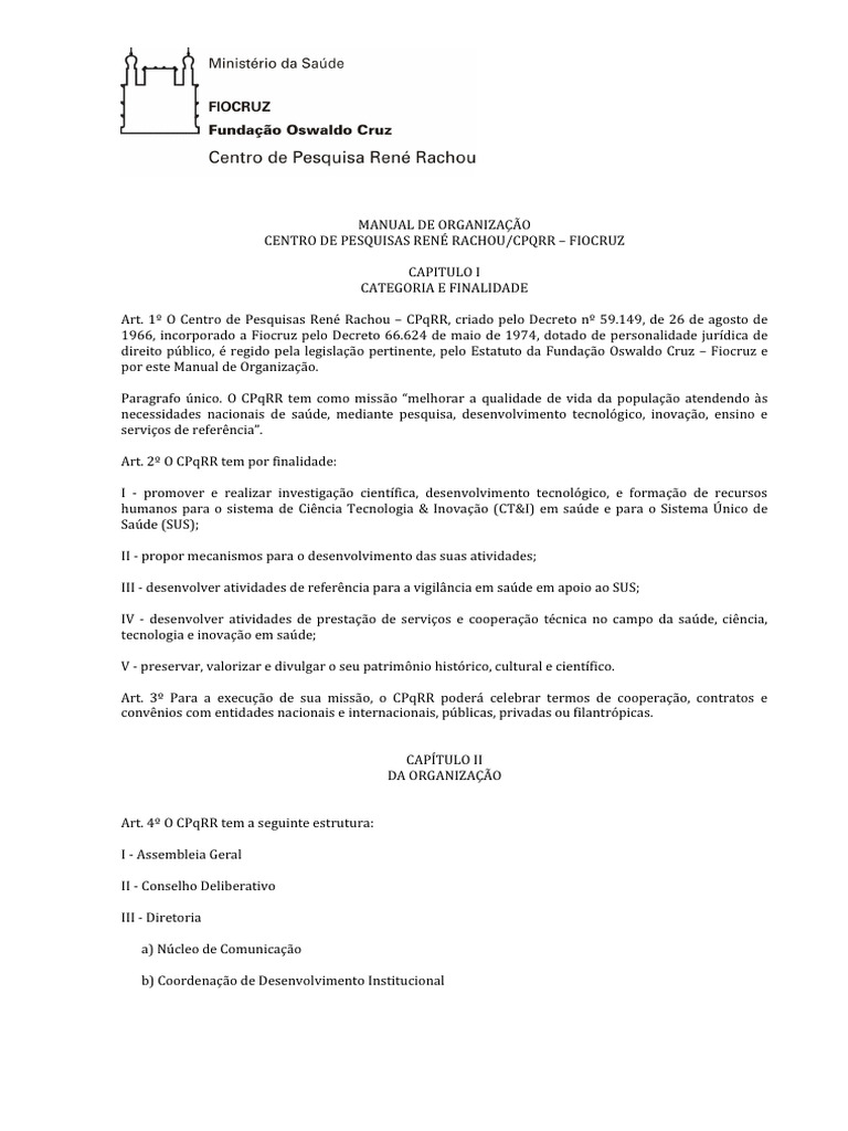 Manual de Organizacao | PDF | Desenvolvimento profissional | Orçamento