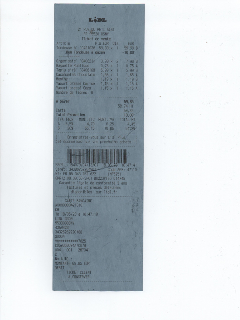 Tondeuse - Lidl - 18-05-2023 | PDF