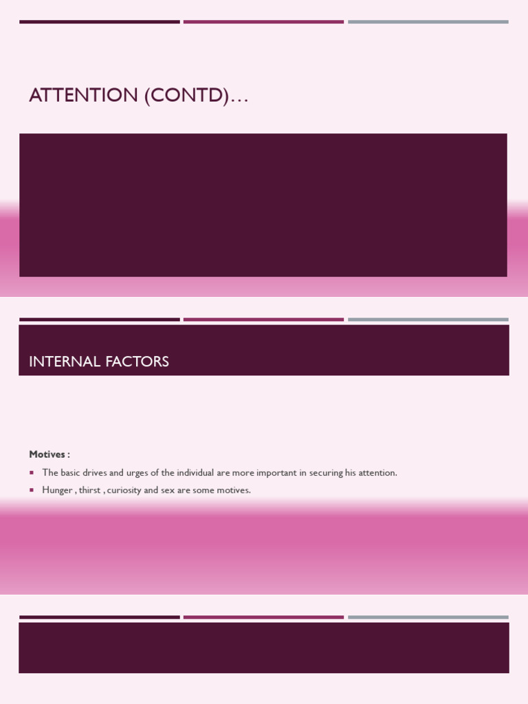 Attention | Download Free PDF | Attention | Perception