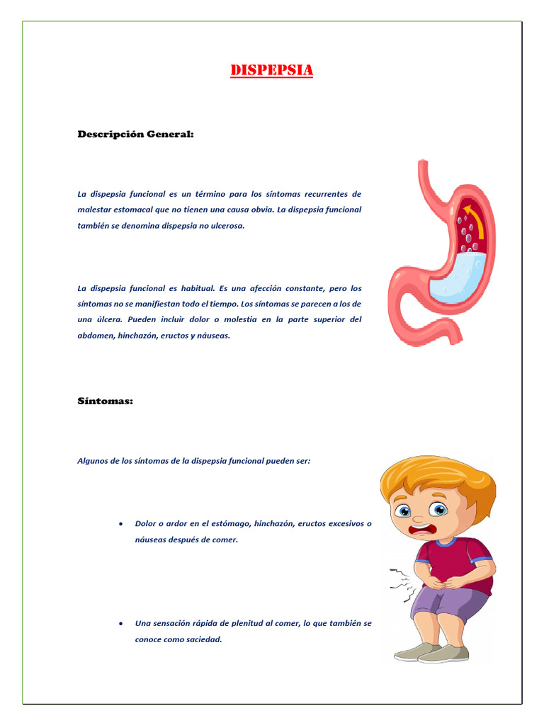 DISPEPSIA | PDF | Indigestión | Medicina CLINICA