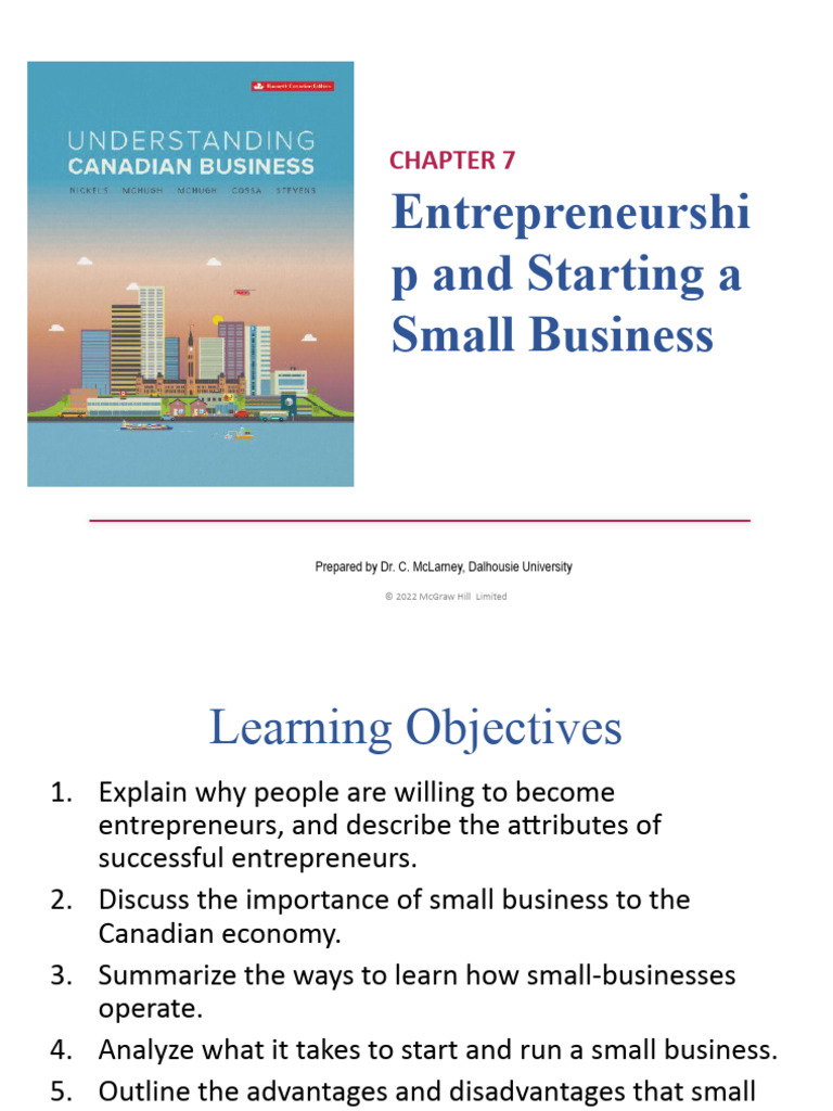 Nickels11ce PPT Ch07 | PDF | Entrepreneurship | Economies